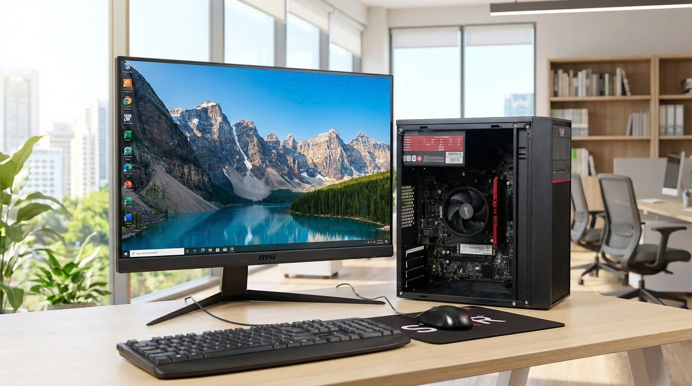 Top 6 Bộ PC Văn Phòng Giá Rẻ Bán Chạy Nhất Tại Hoàng Long Computer